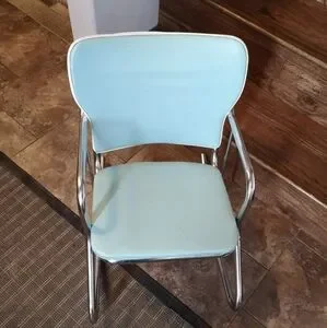 Vintage | Other | Mid Century Modern Childrens Chrome Rocking Chair 96s ...